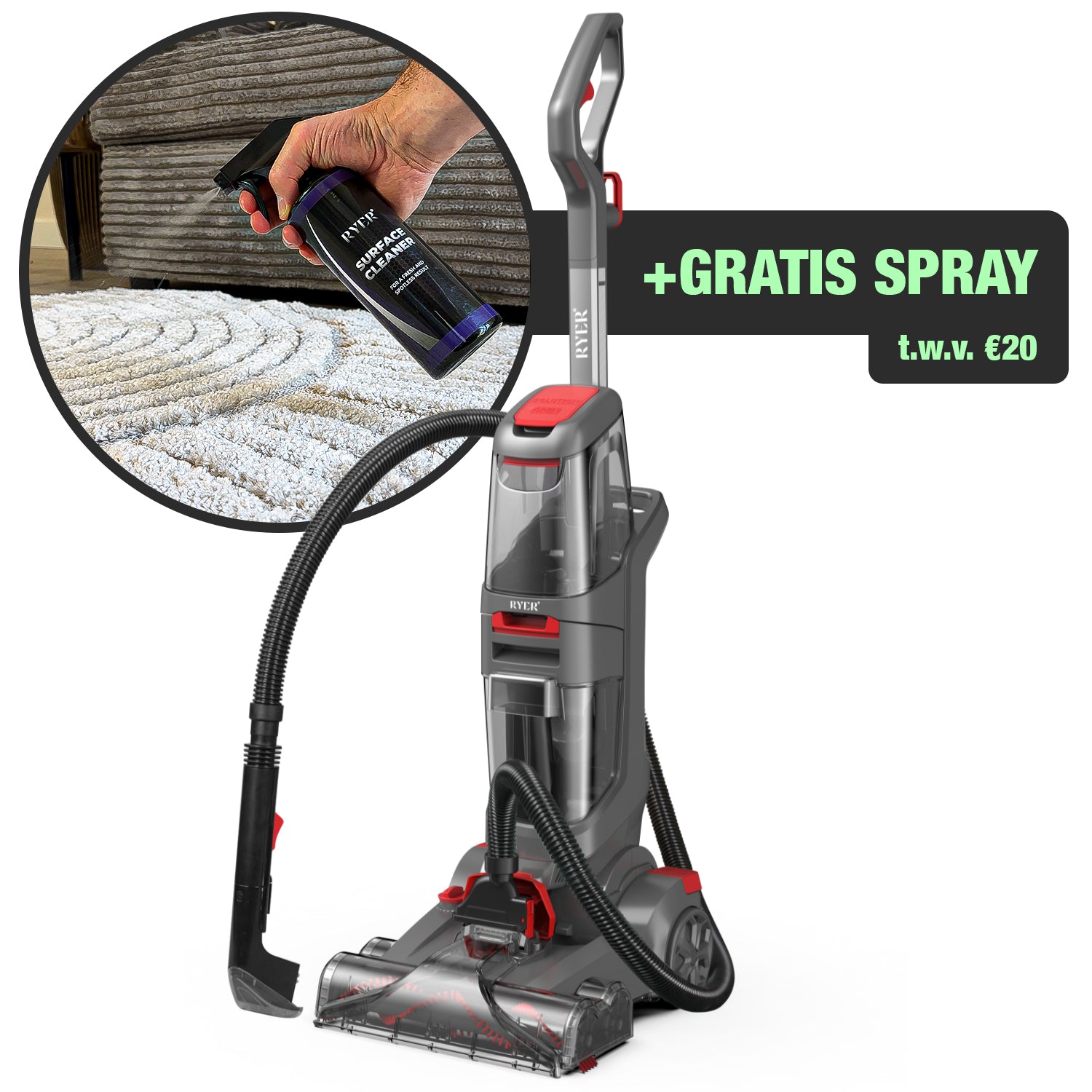 RYER Vlekkenreiniger Revive PRO